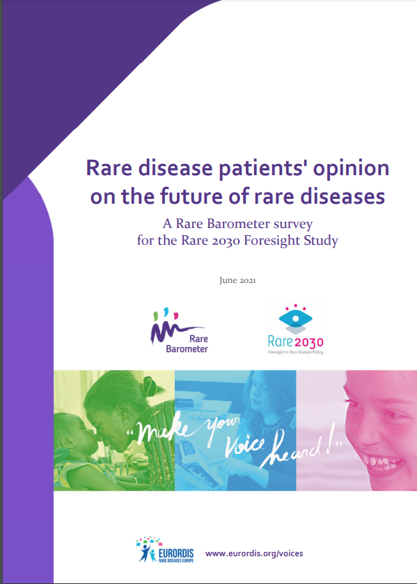 Rare Disease Patients Opinion On The Future Of Rare Diseases Eurordis